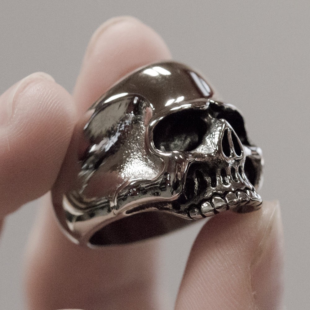 Stainless Steel Ring - Classic Skull Rings Rings for Women Themed Rings